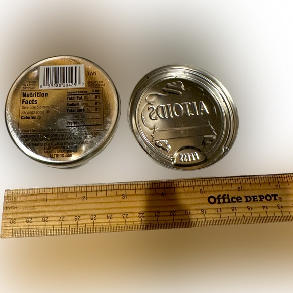 Altoids | Other | Rare Vintage Tangerine Sours Altoid Tins Collector ...